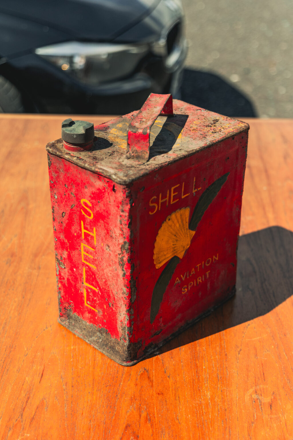 MT009 Shell Aviation Spirit Can - On The Square Emporium