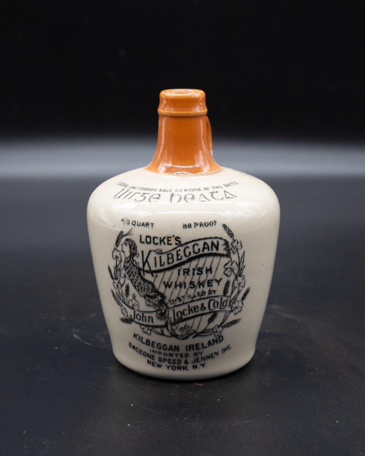 Locke's Kilbeggan Whiskey Flagon [w183] - On The Square Emporium