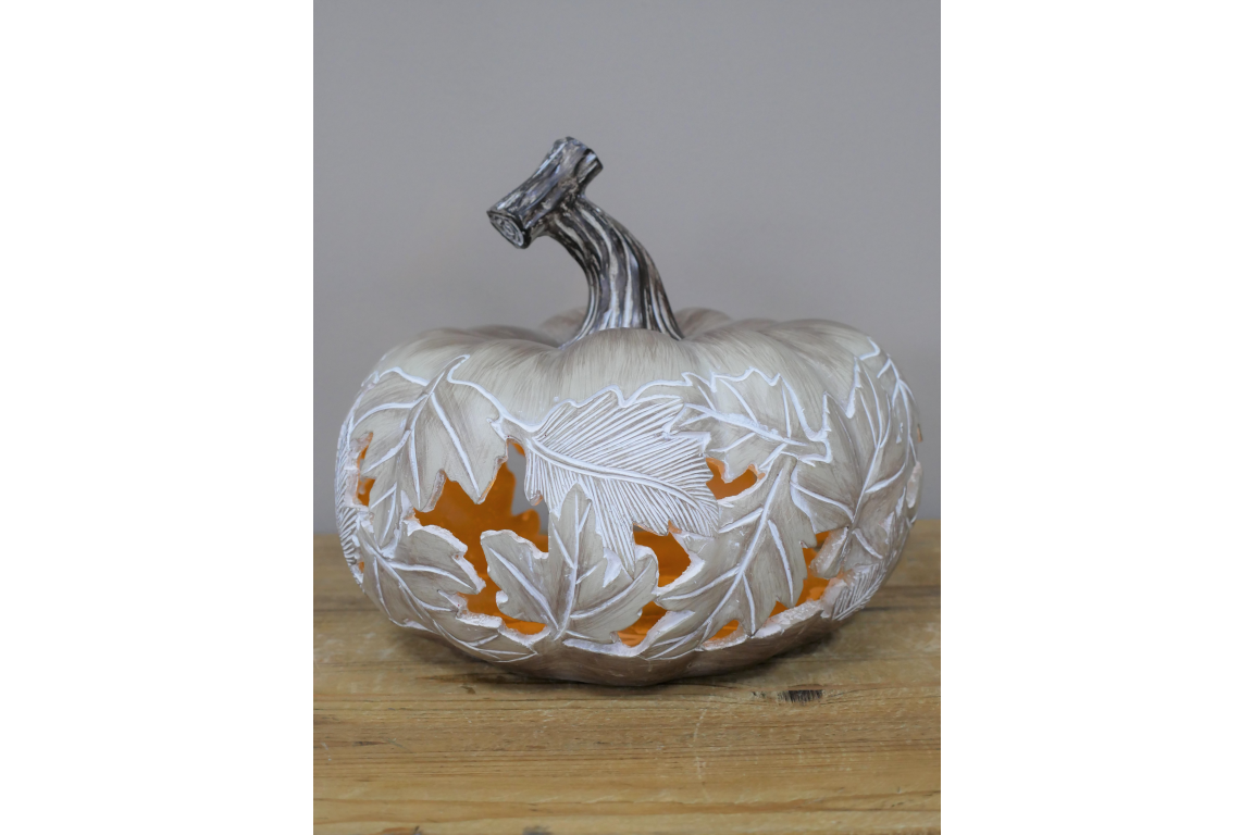 Large Light-up Pumpkin - On The Square Emporium