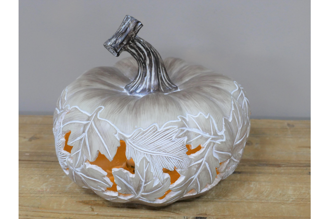 Large Light-up Pumpkin - On The Square Emporium