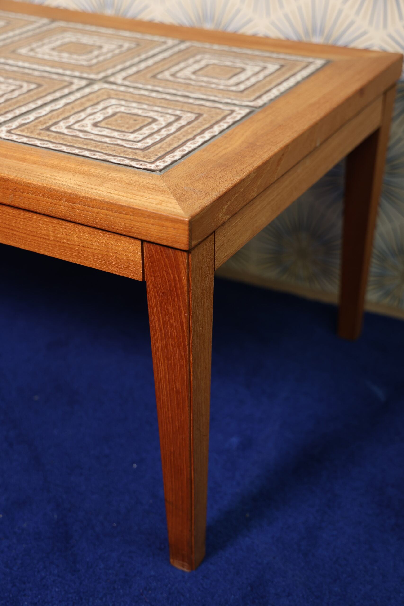 1960s Tile Top Coffee Table - On The Square Emporium
