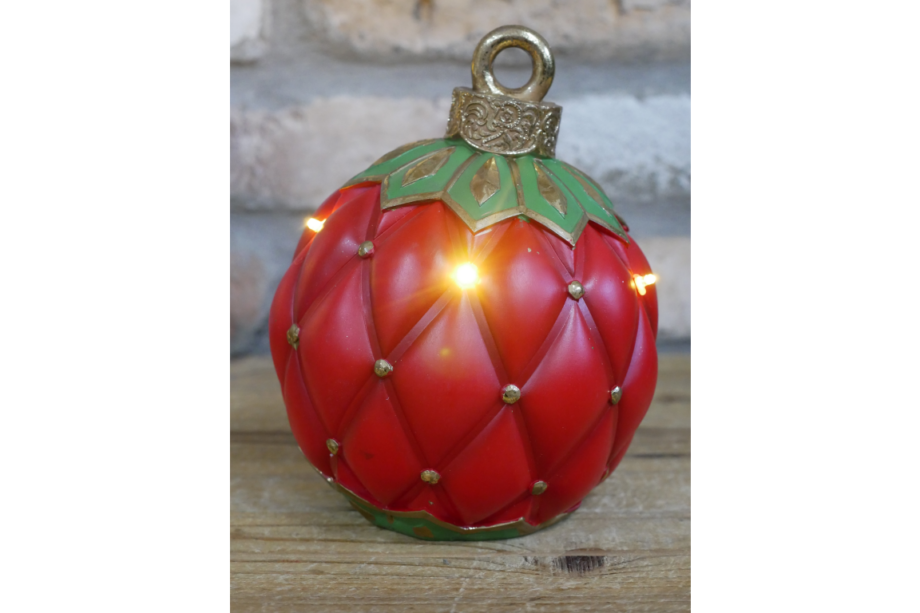 Small Light-up Christmas Bauble - On The Square Emporium