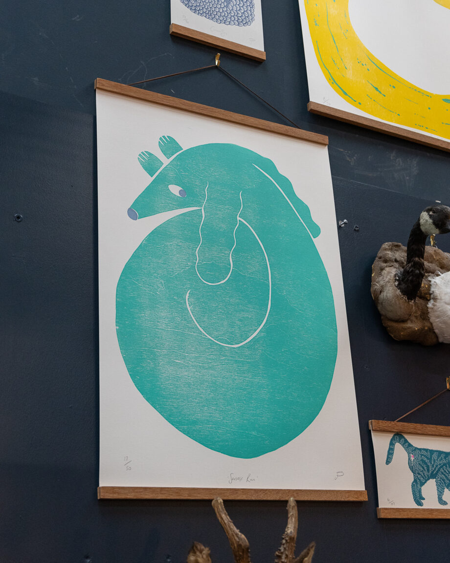 Strangford Print - Sausage Roll - On The Square Emporium