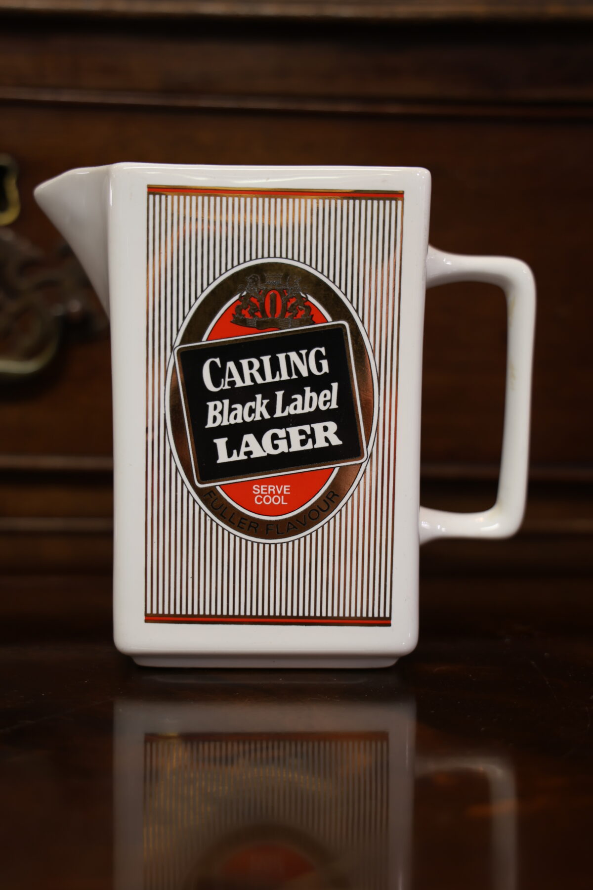 Carling Black Label Lager Jug [w785] - On The Square Emporium