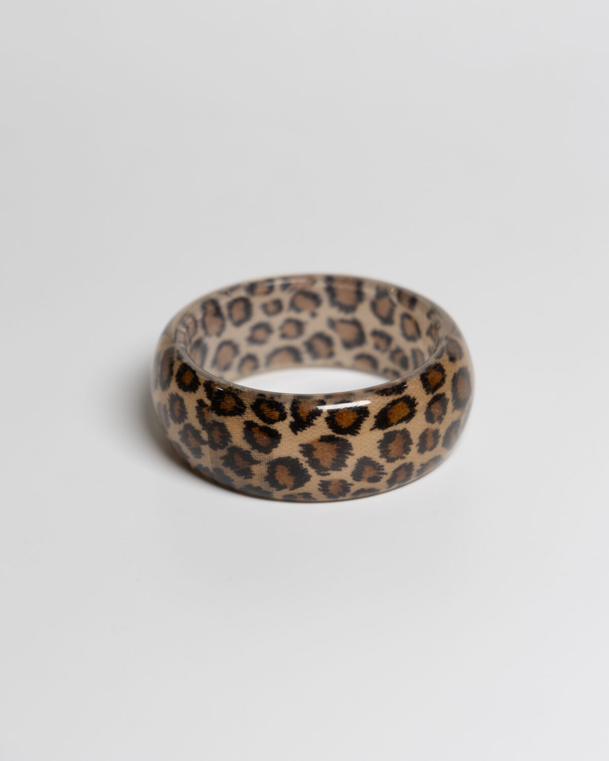JL044 Vintage Leopard Print Bangle - On The Square Emporium