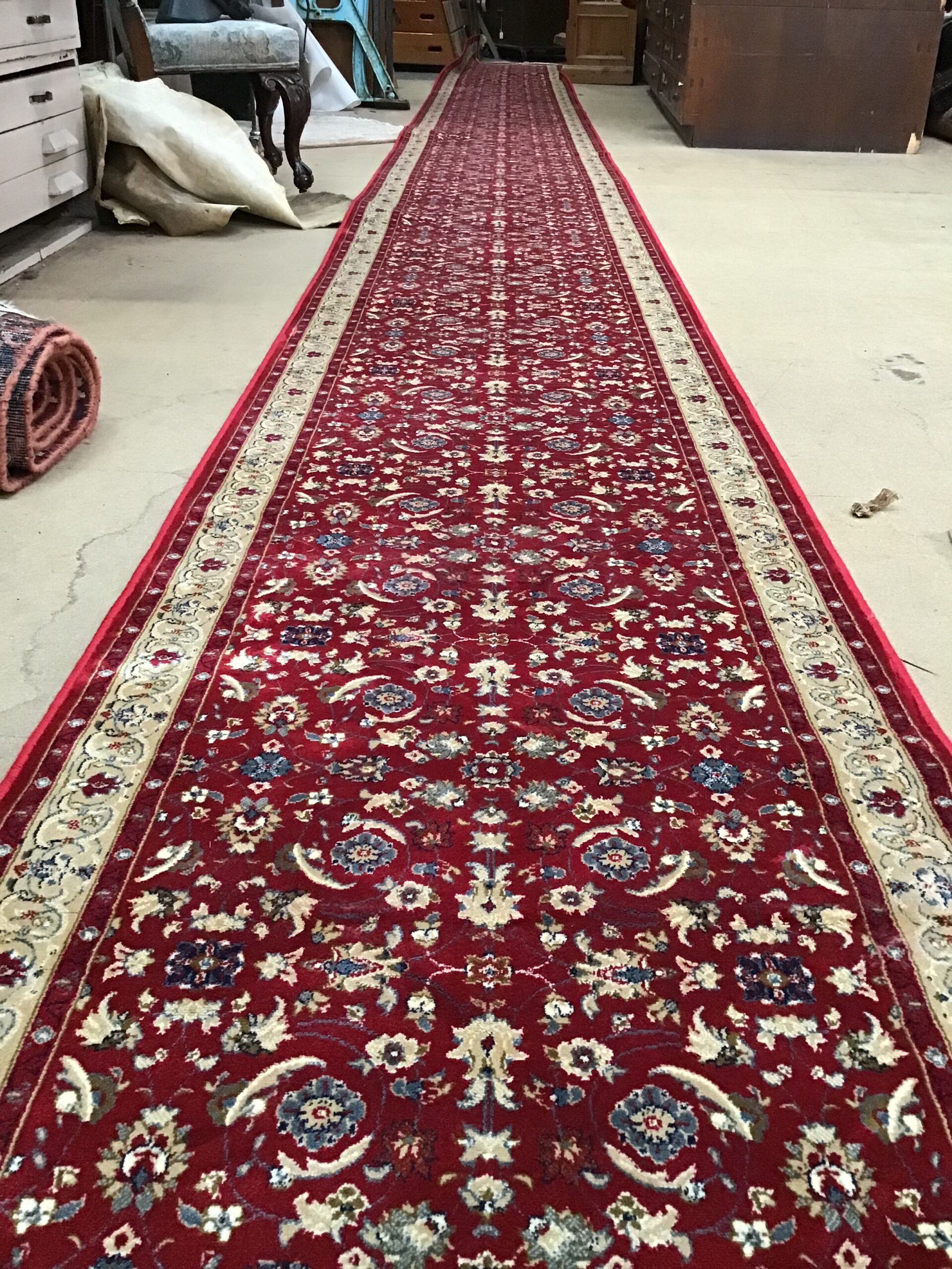 DC22 9m Long Cashmere Runner - On The Square Emporium