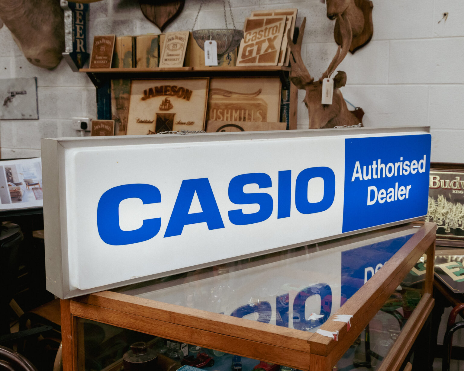 Large Light-up Casio Sign - On The Square Emporium
