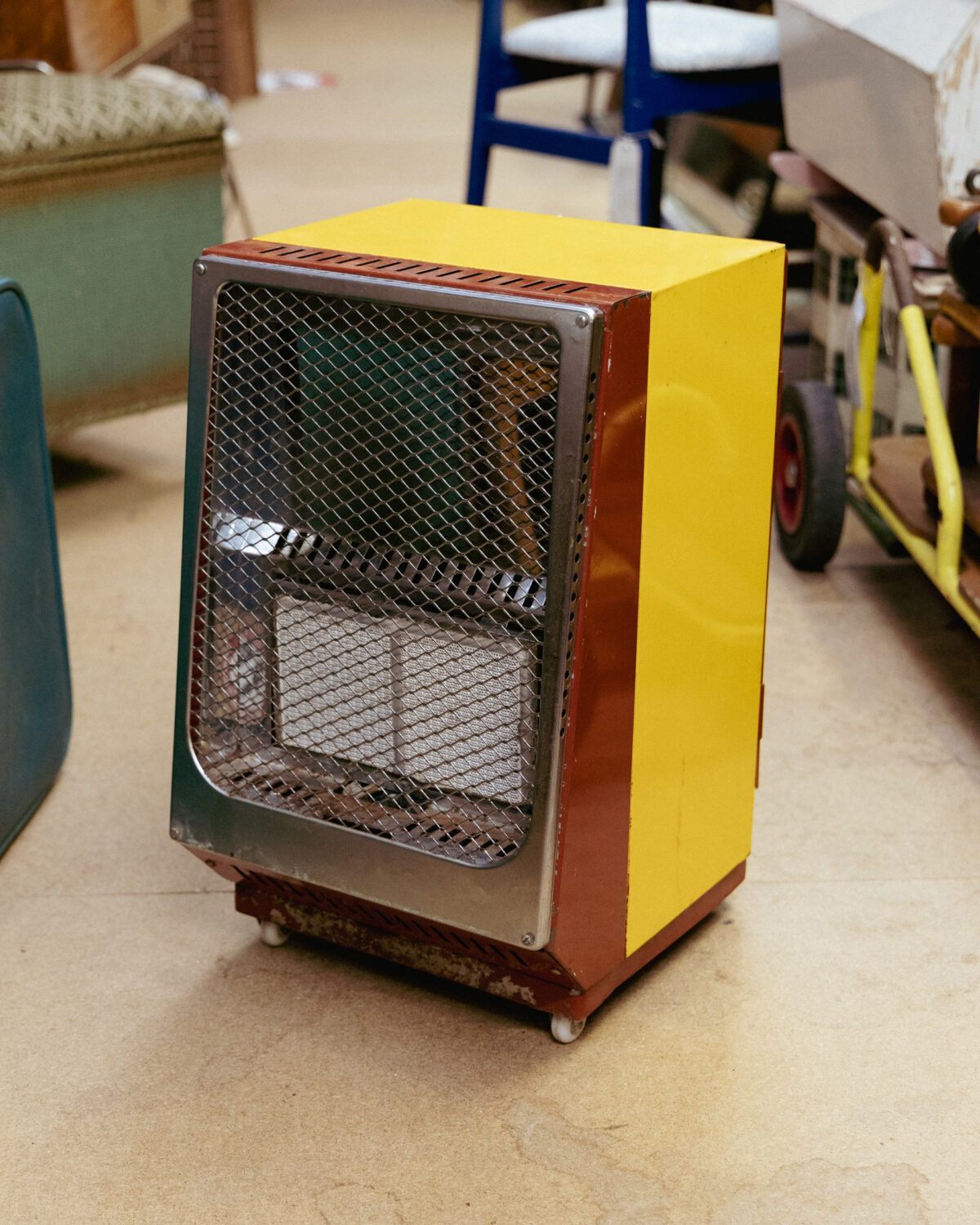 Original 1950s Gas Heater - On The Square Emporium