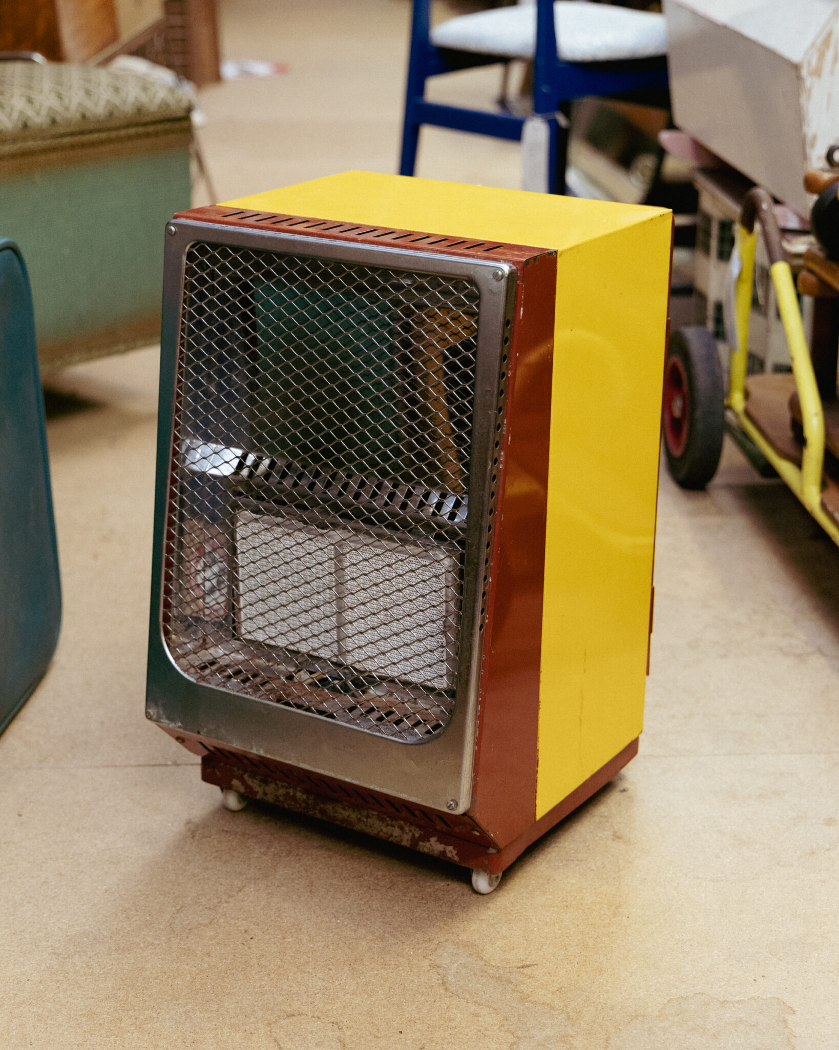 Original 1950s Gas Heater - On The Square Emporium