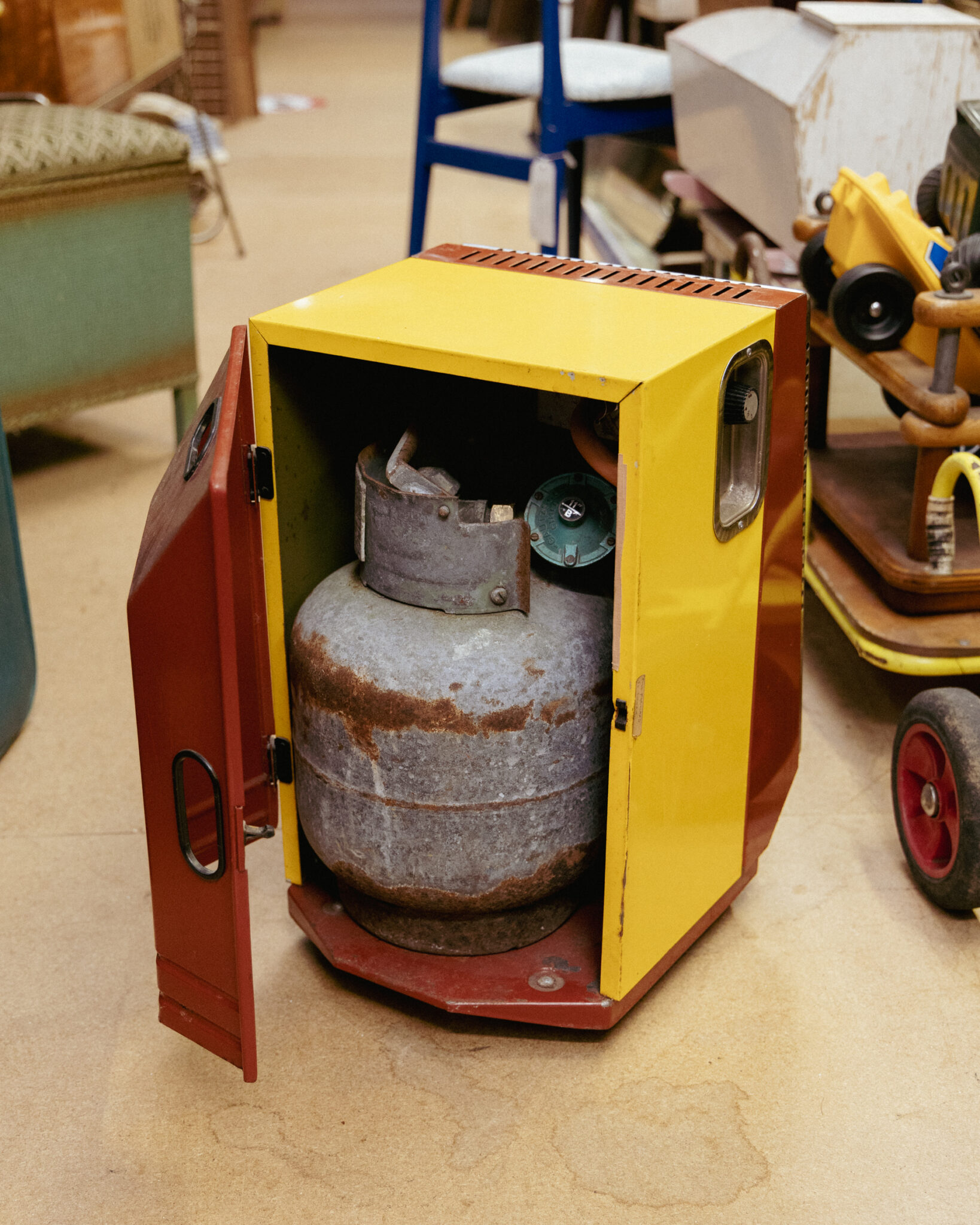 Original 1950s Gas Heater - On The Square Emporium
