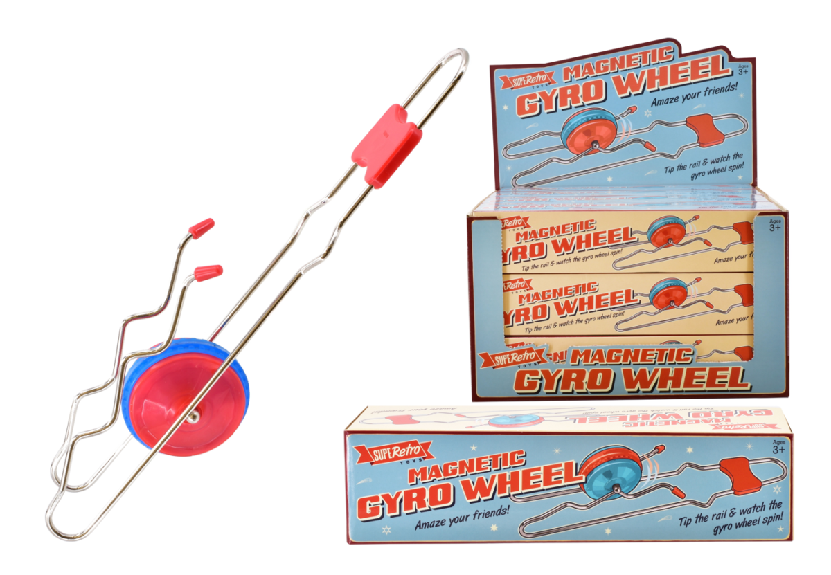 Retro Magnetic Gyro Wheel - On The Square Emporium