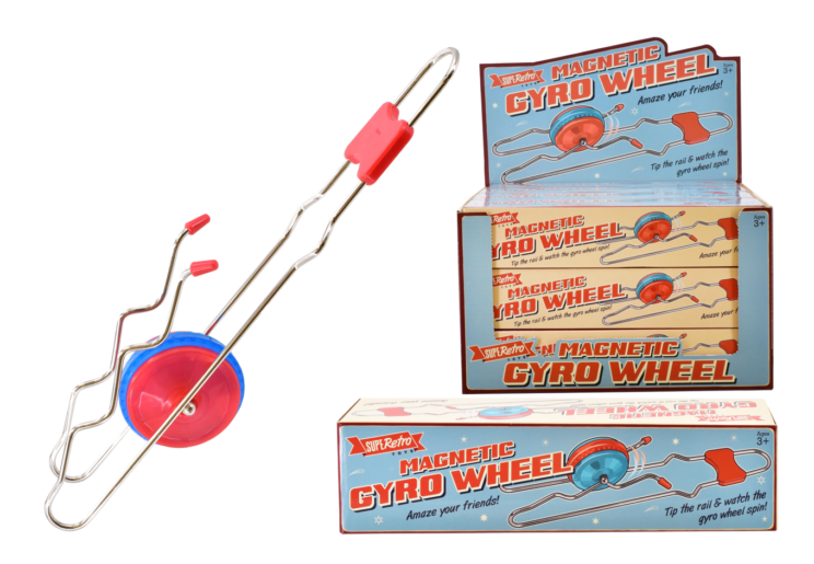 Retro Magnetic Gyro Wheel - On The Square Emporium