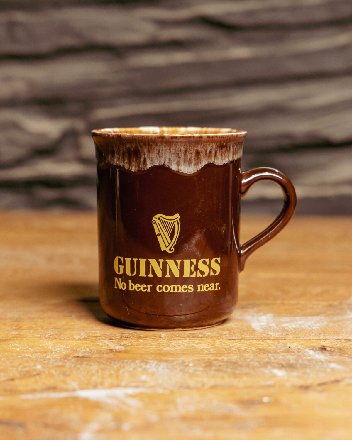 Brown Guinness Mug [w850] - On The Square Emporium