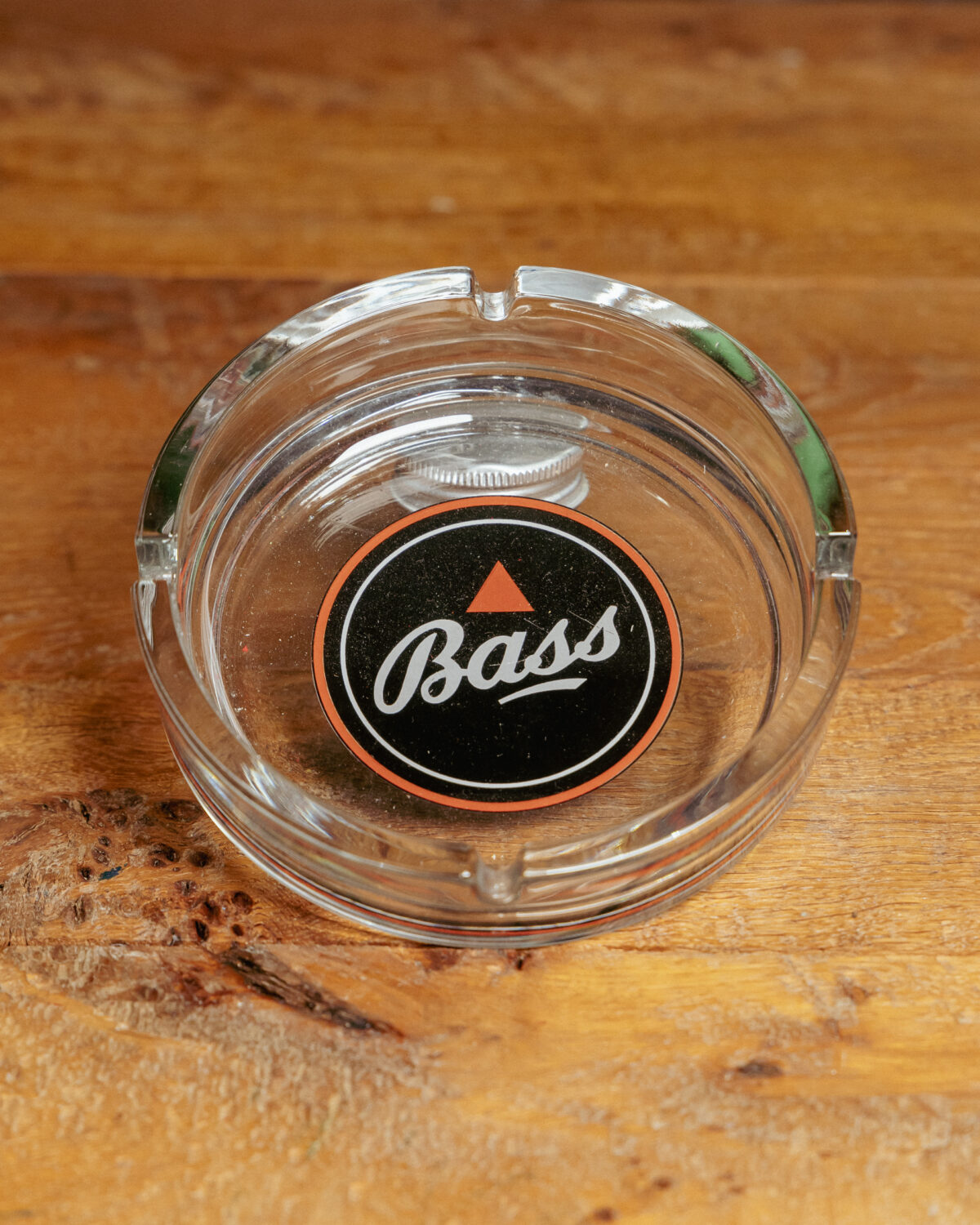 Bass Glass Ashtray [w847] - On The Square Emporium