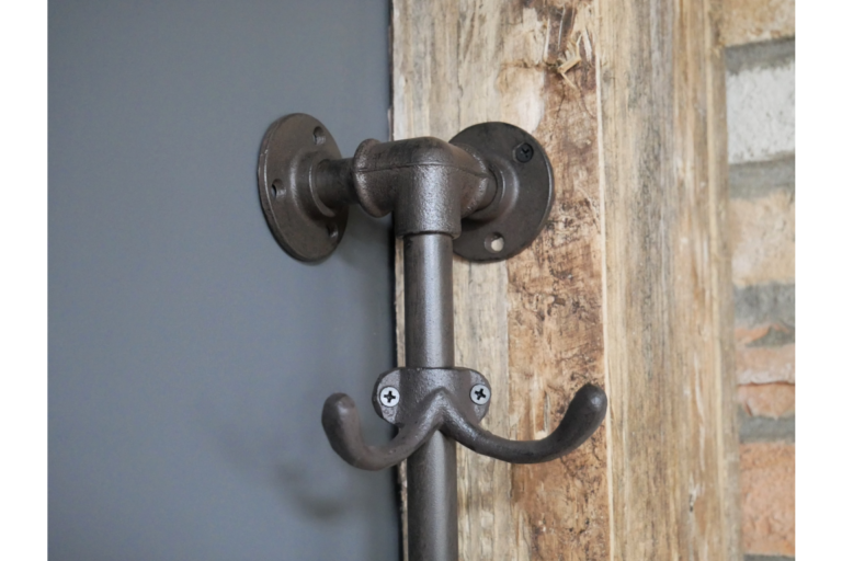 Industrial Corner-mounted Hooks [7112] - On The Square Emporium