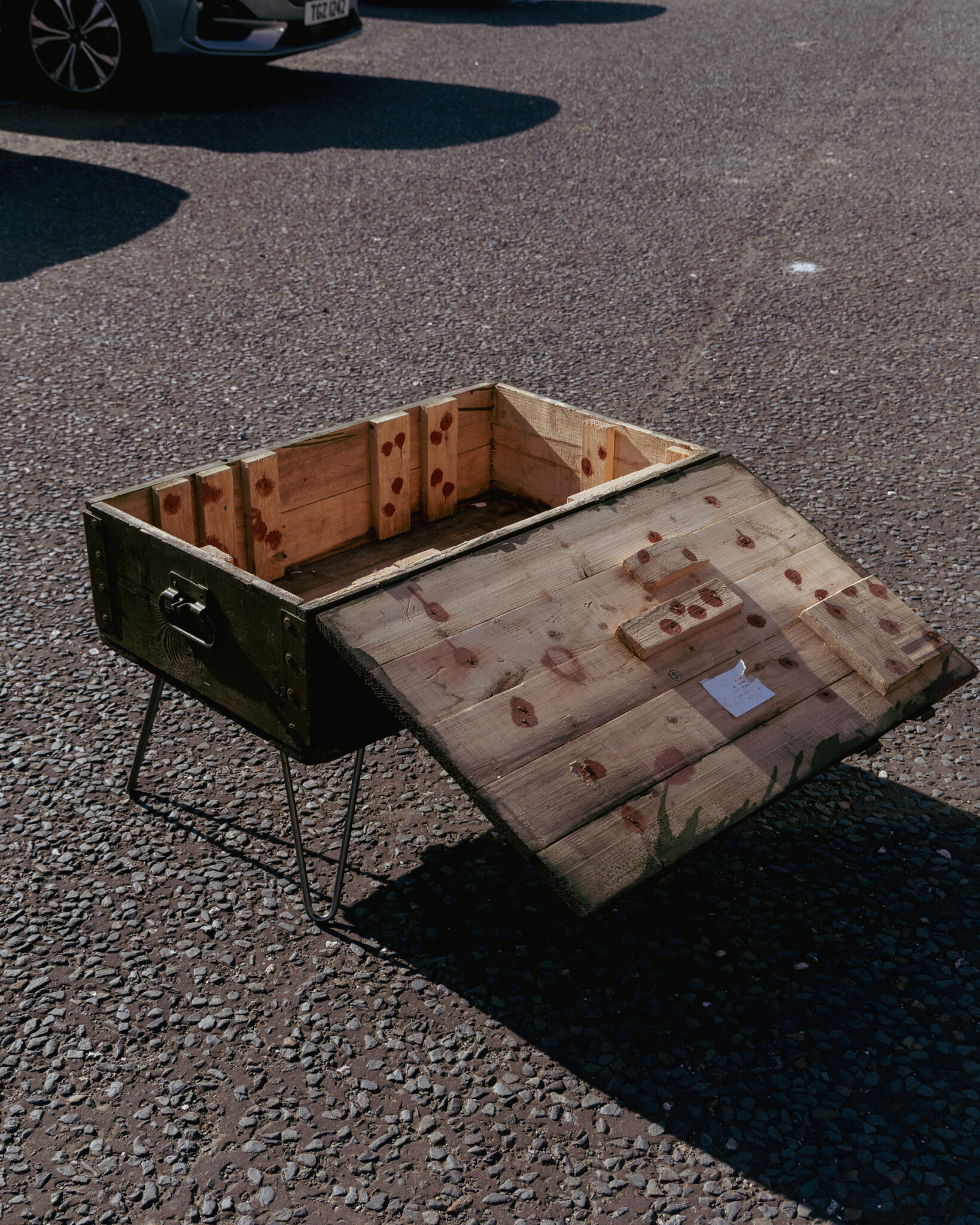 Bespoke Military Ammo Box Table - On The Square Emporium