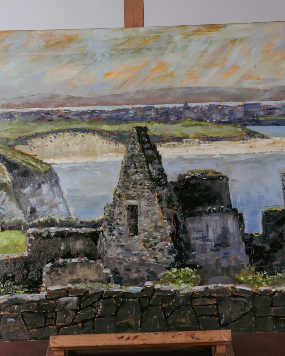 Dunluce Castle - Paul Gallagher Painting - On The Square Emporium
