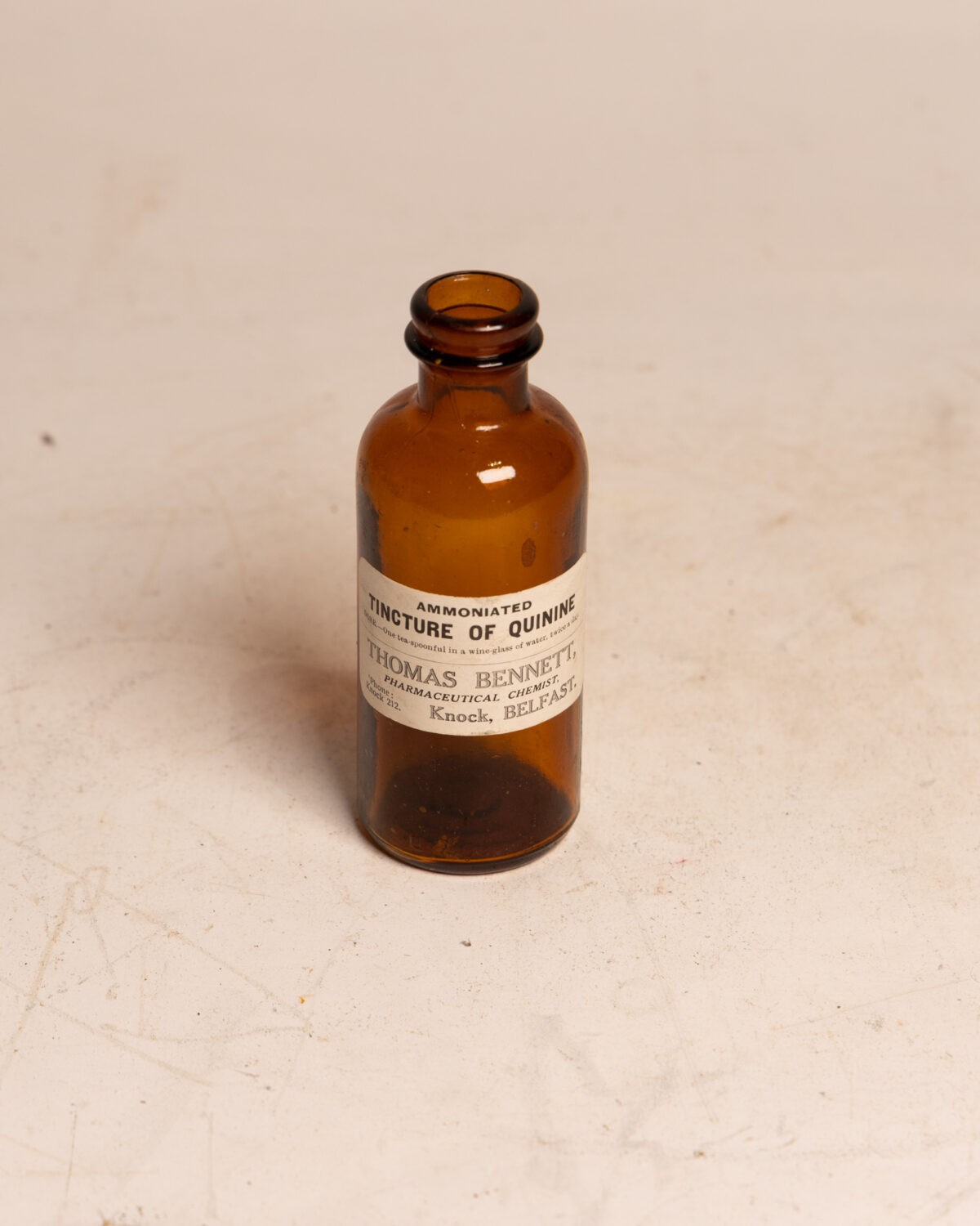 GB304 Tincture of Quinine Bottle - On The Square Emporium