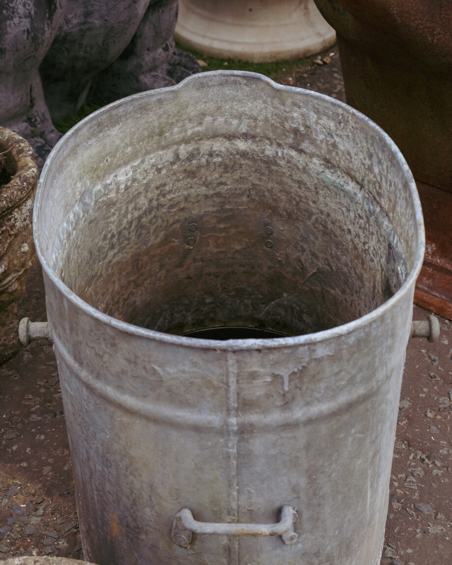 Early 20th C. Galvanised Wheelbarrow Tipper / Bucket - On The Square ...