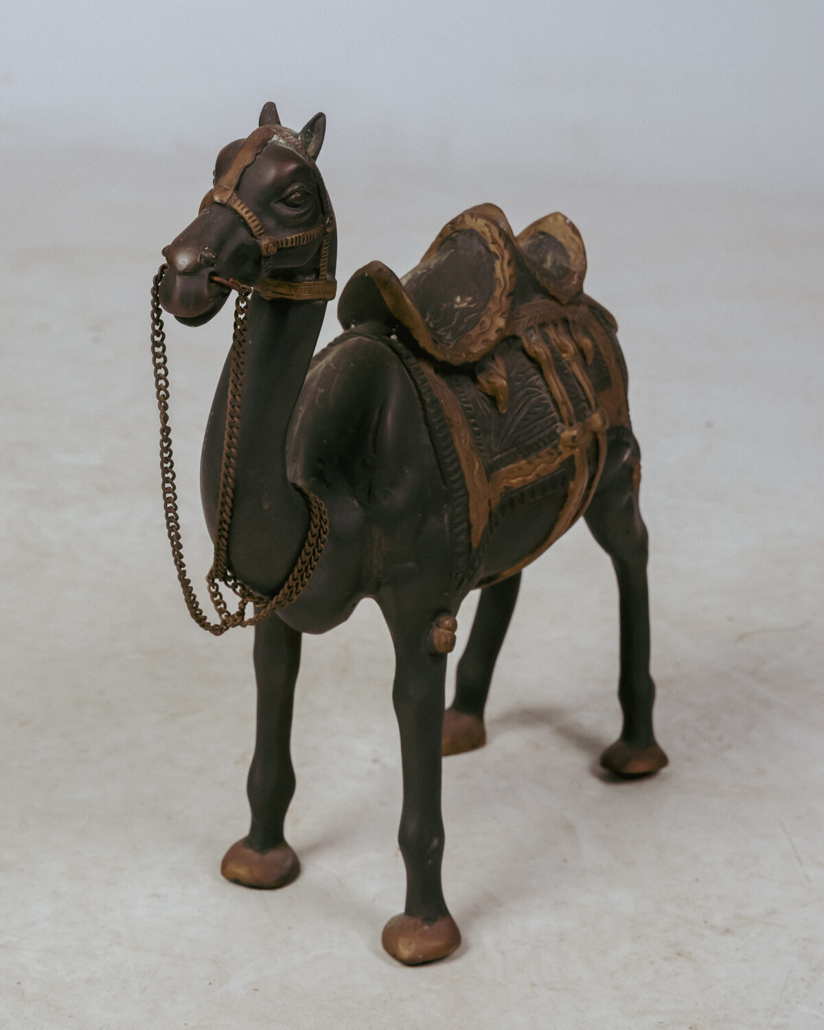 Vintage Bronze Camel Statue - On The Square Emporium