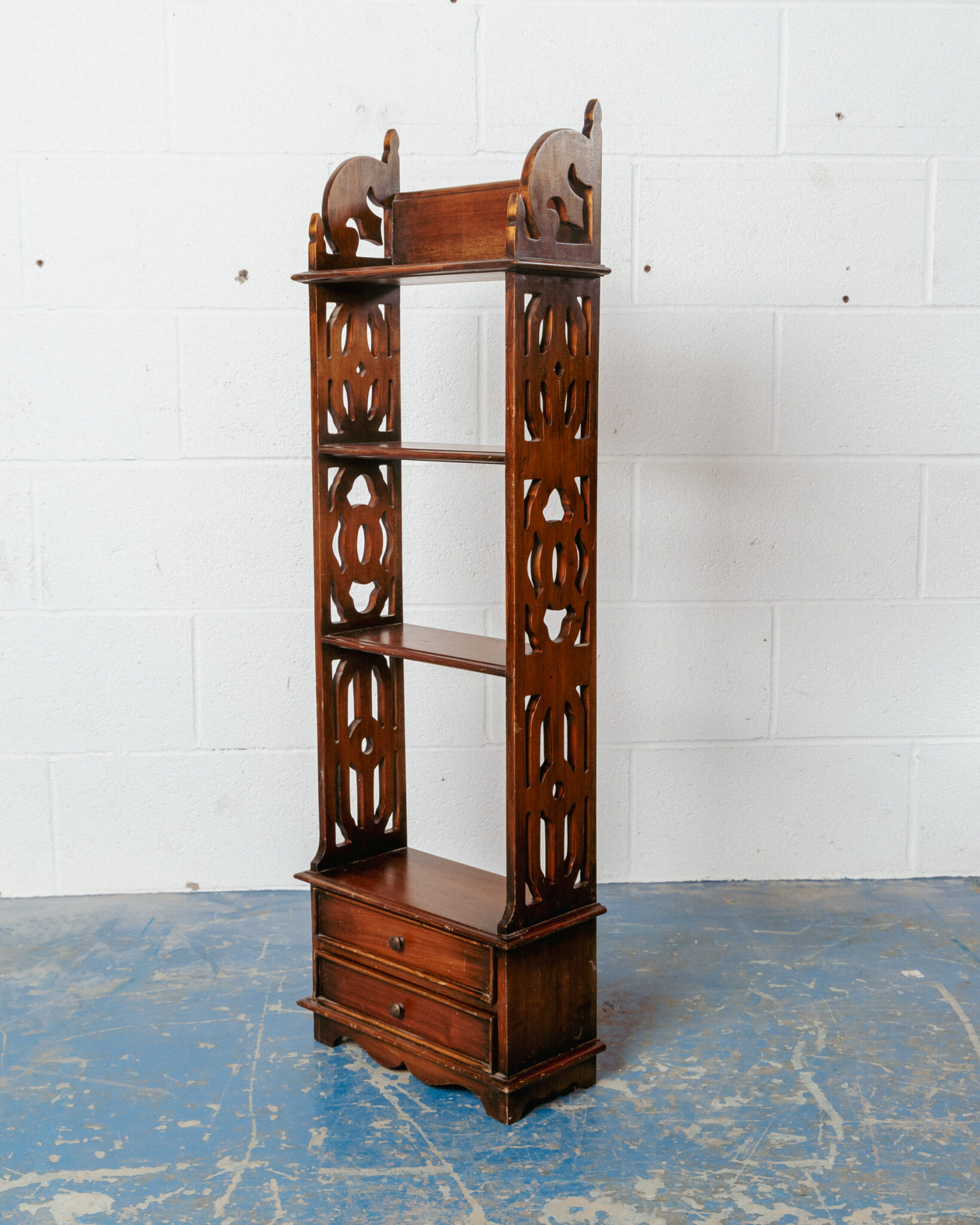 Vintage Hanging Display Shelf - On The Square Emporium