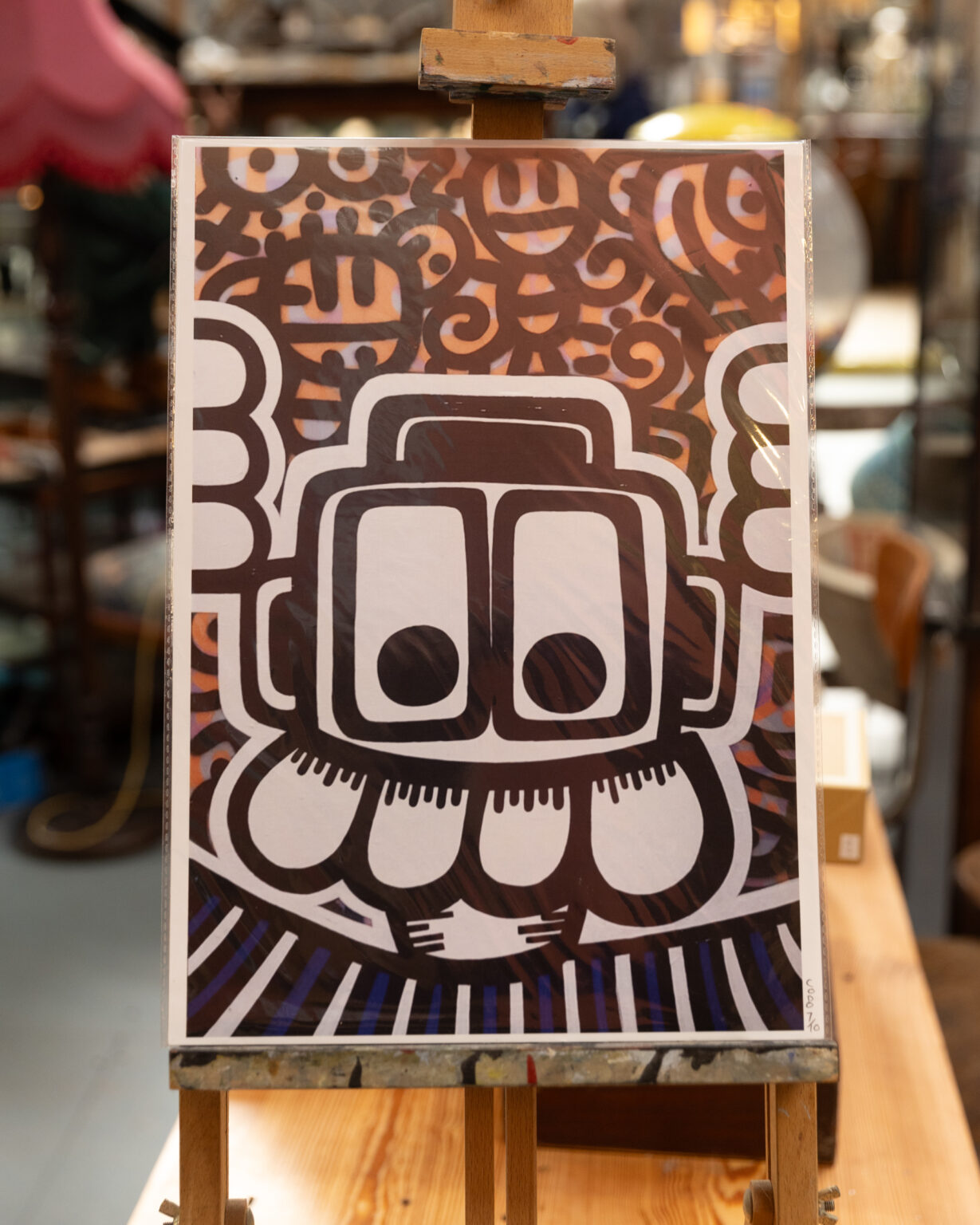 Codo Print with Big Teeth - On The Square Emporium