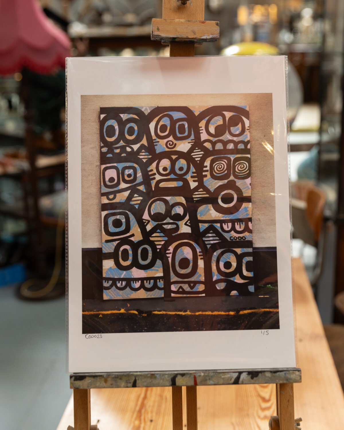 Codo Print with Many, Many Robots - On The Square Emporium