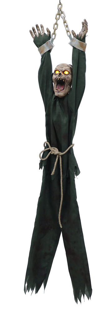 Writhing Zombie Hanging Shaking Figure - On The Square Emporium