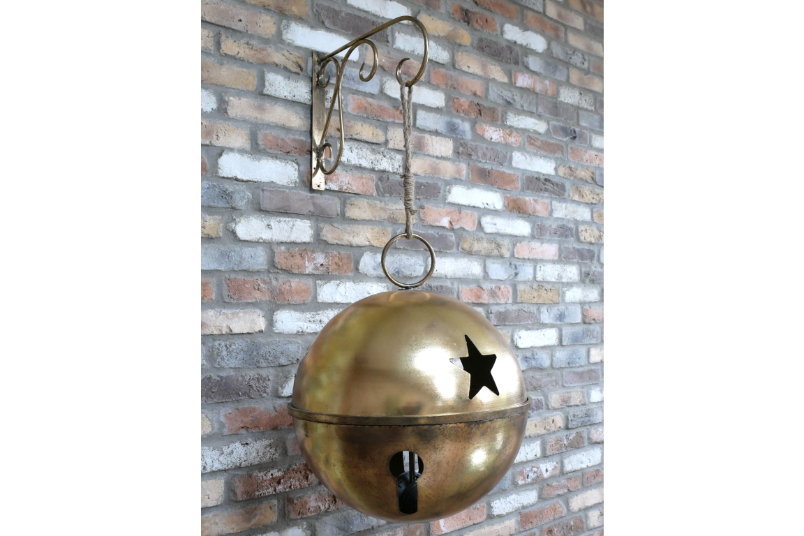 Pair of Large Decorative Bells - On The Square Emporium