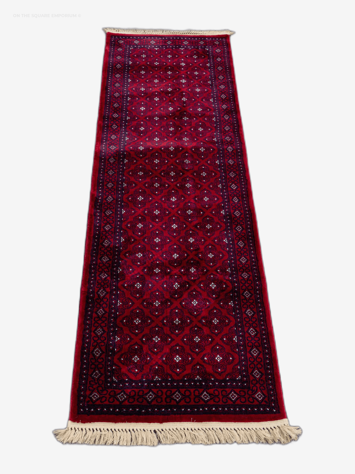 Luxury Turkish Lotus Runner - 8ft Deep Pile NOV43 - On The Square Emporium