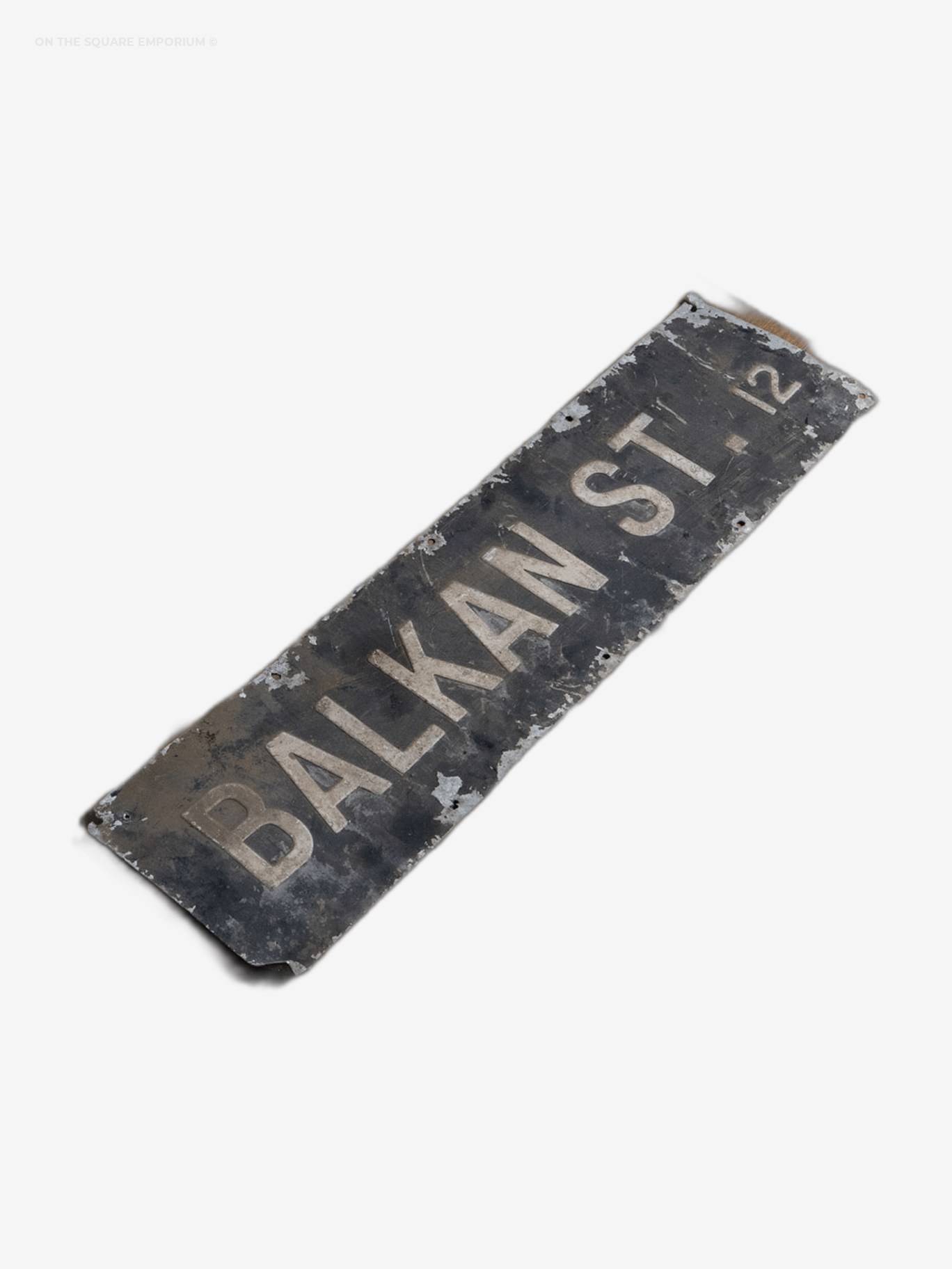 Street Sign - Balkan Street - On The Square Emporium