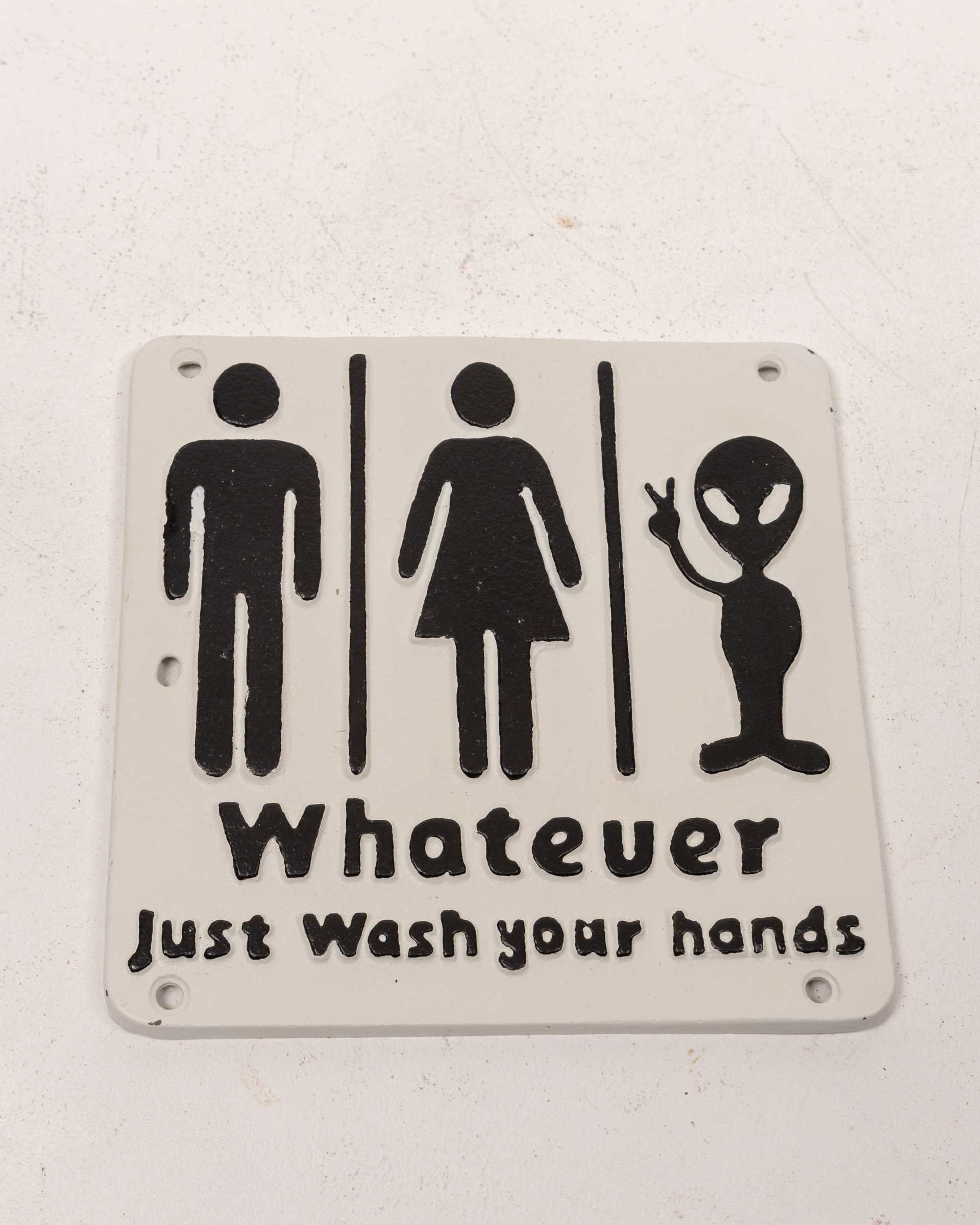'Whatever' Bathroom Sign - On The Square Emporium