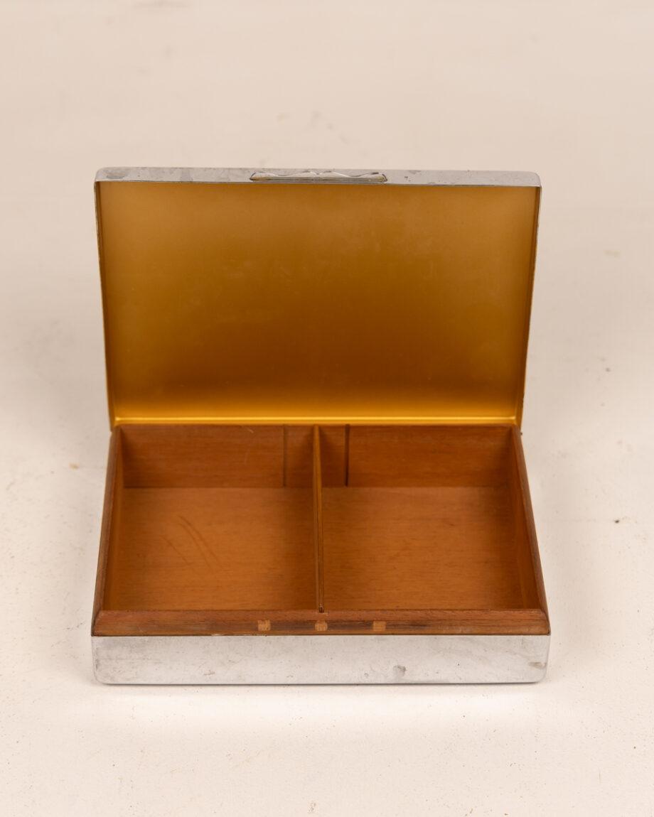 Vintage Metal Cigarette Case - On The Square Emporium