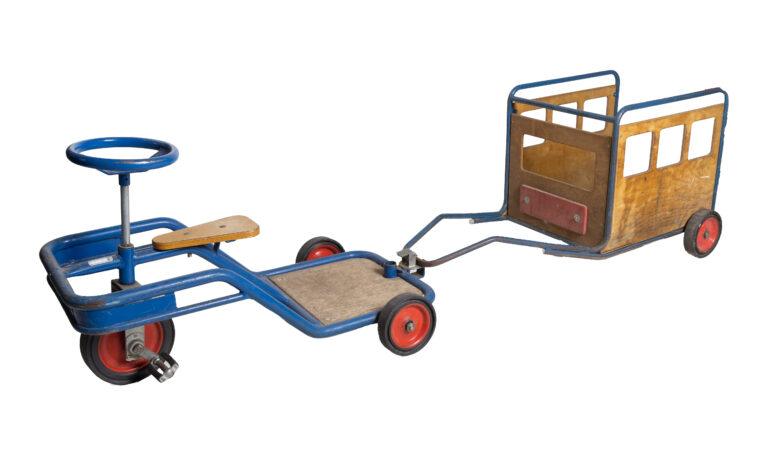 Vintage Pedal Cart with Trailer - On The Square Emporium