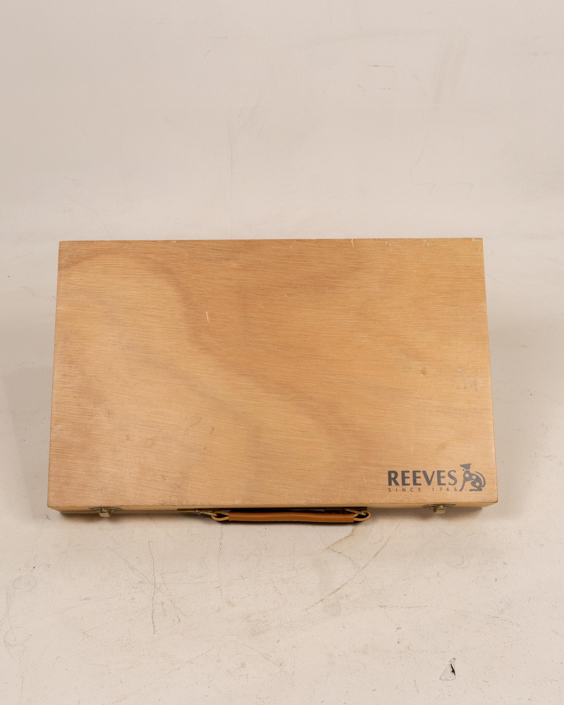 Reeves Artist's Complete Painting Set in Wooden Box - On The Square ...