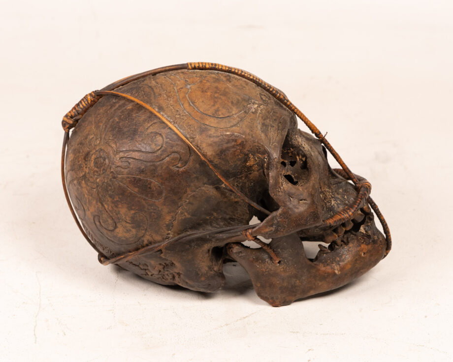 Antique Dayak Tribal Skull - On The Square Emporium
