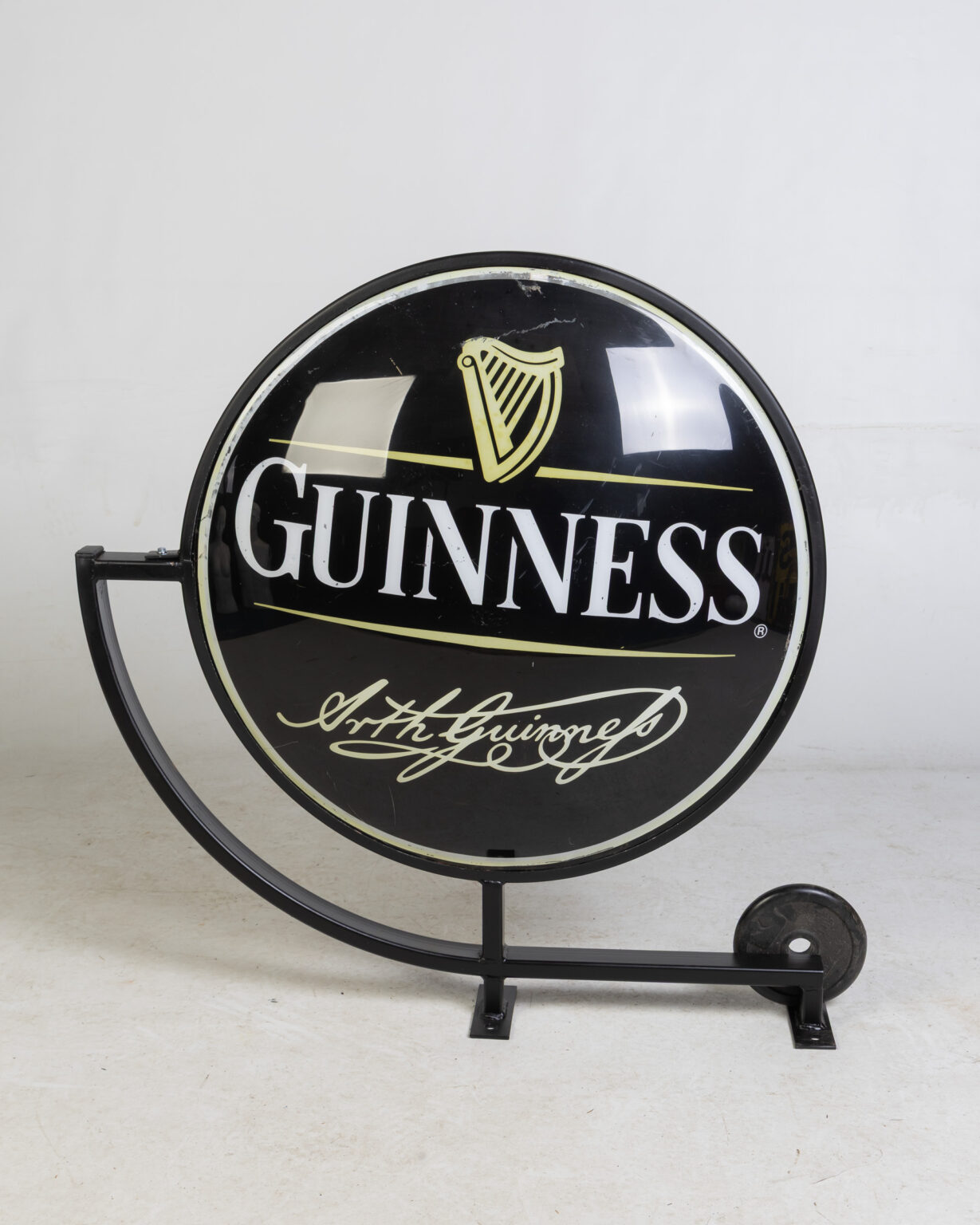 Fully Restored Wall-mounted Guinness Pub Sign - On The Square Emporium