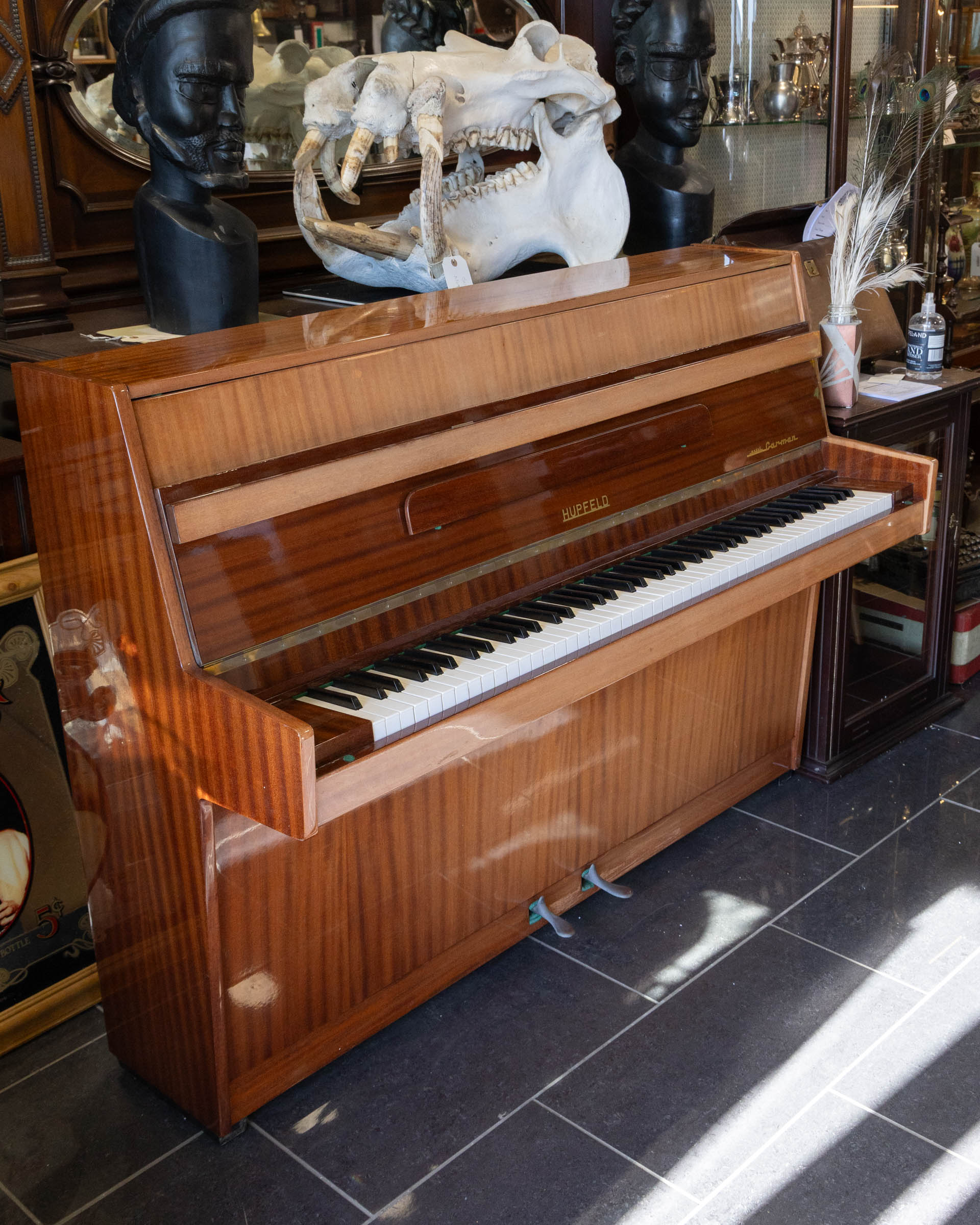 Dutch Auction - Upright Hupfeld Model Carmen Piano - On The Square Emporium