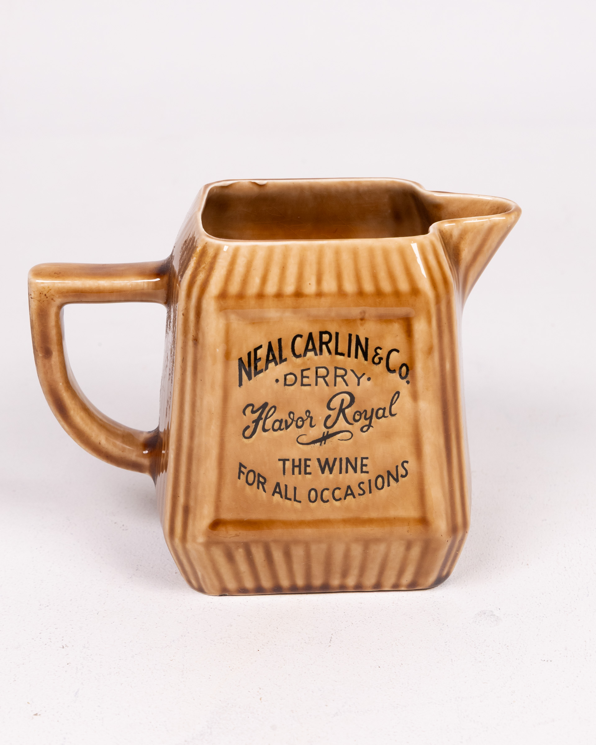 Neal Carlin Derry Ceramic Jug - On The Square Emporium