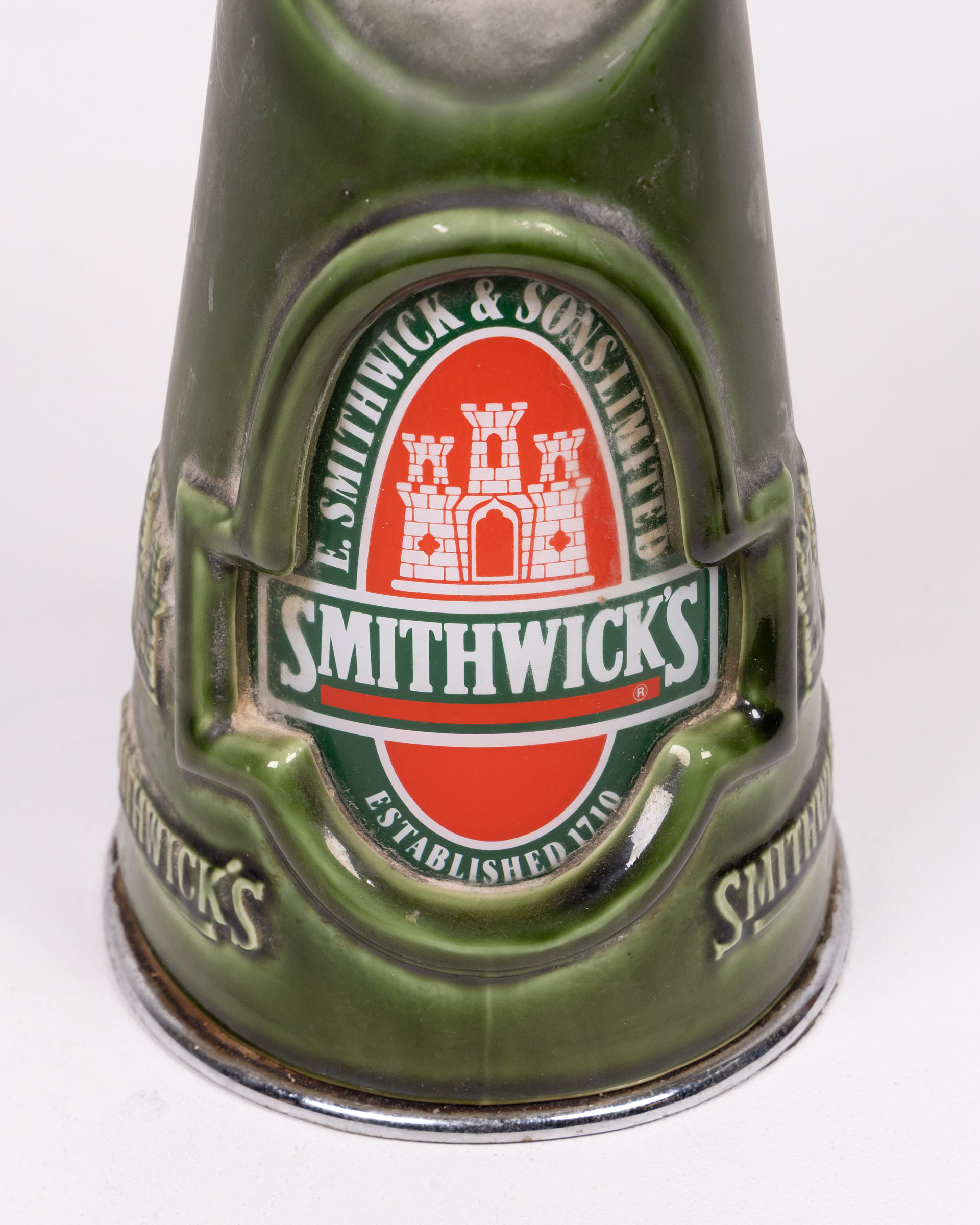 Vintage Smithwick's Ceramic Light-Up Bar Display - On The Square Emporium