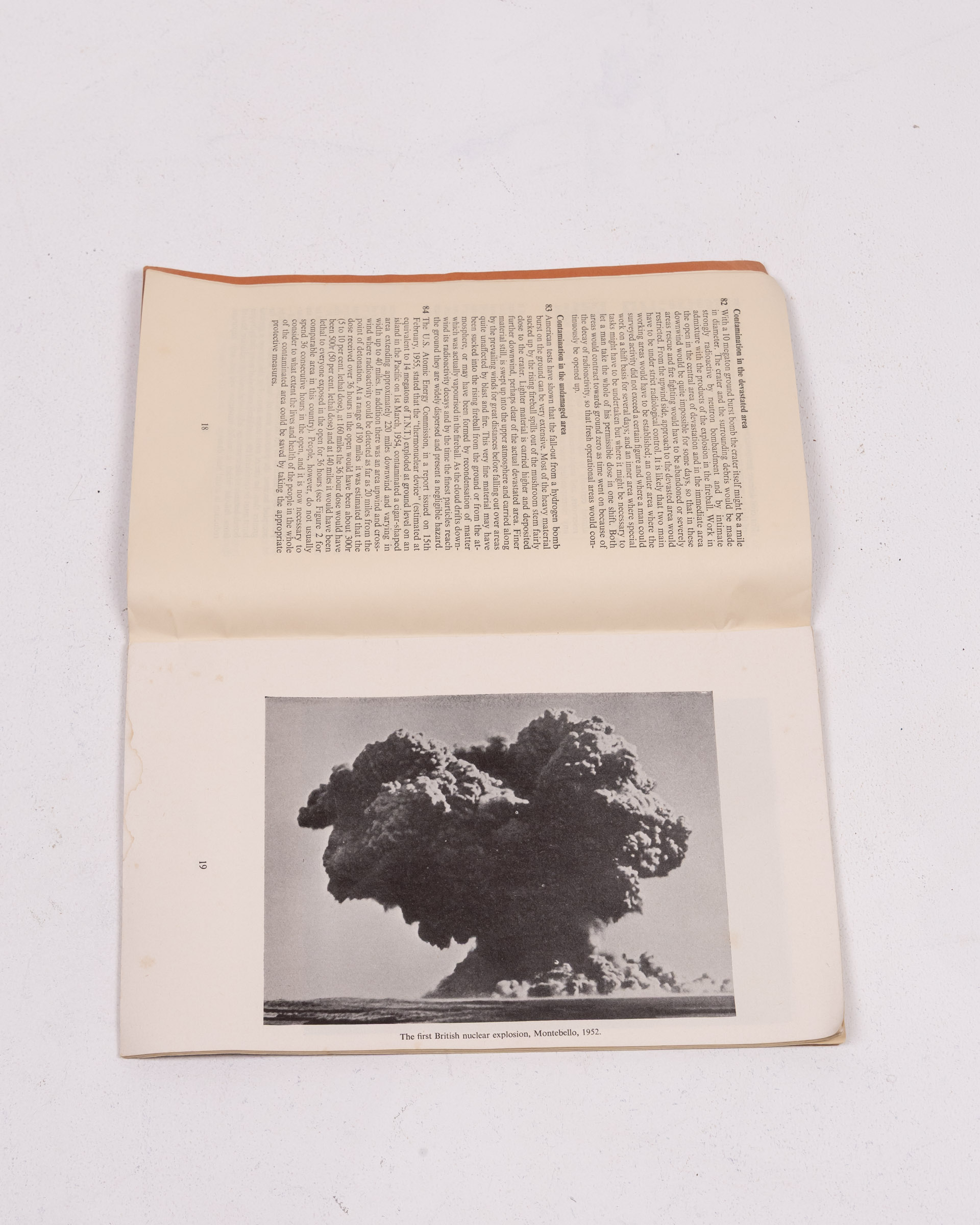 Manual of Civil Defence Nuclear Weapons Pamphlet - On The Square Emporium