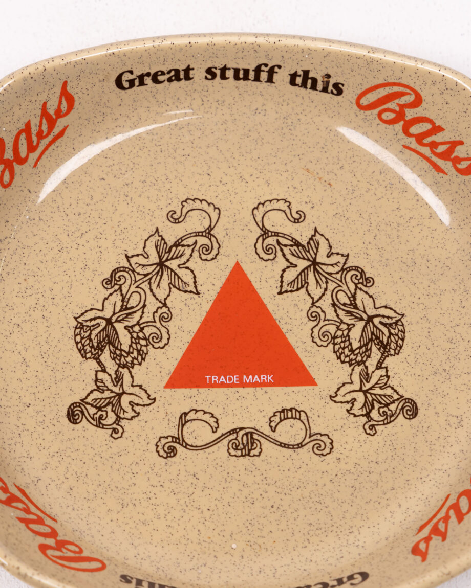 Vintage Bass Ale Ceramic Ashtray - On The Square Emporium