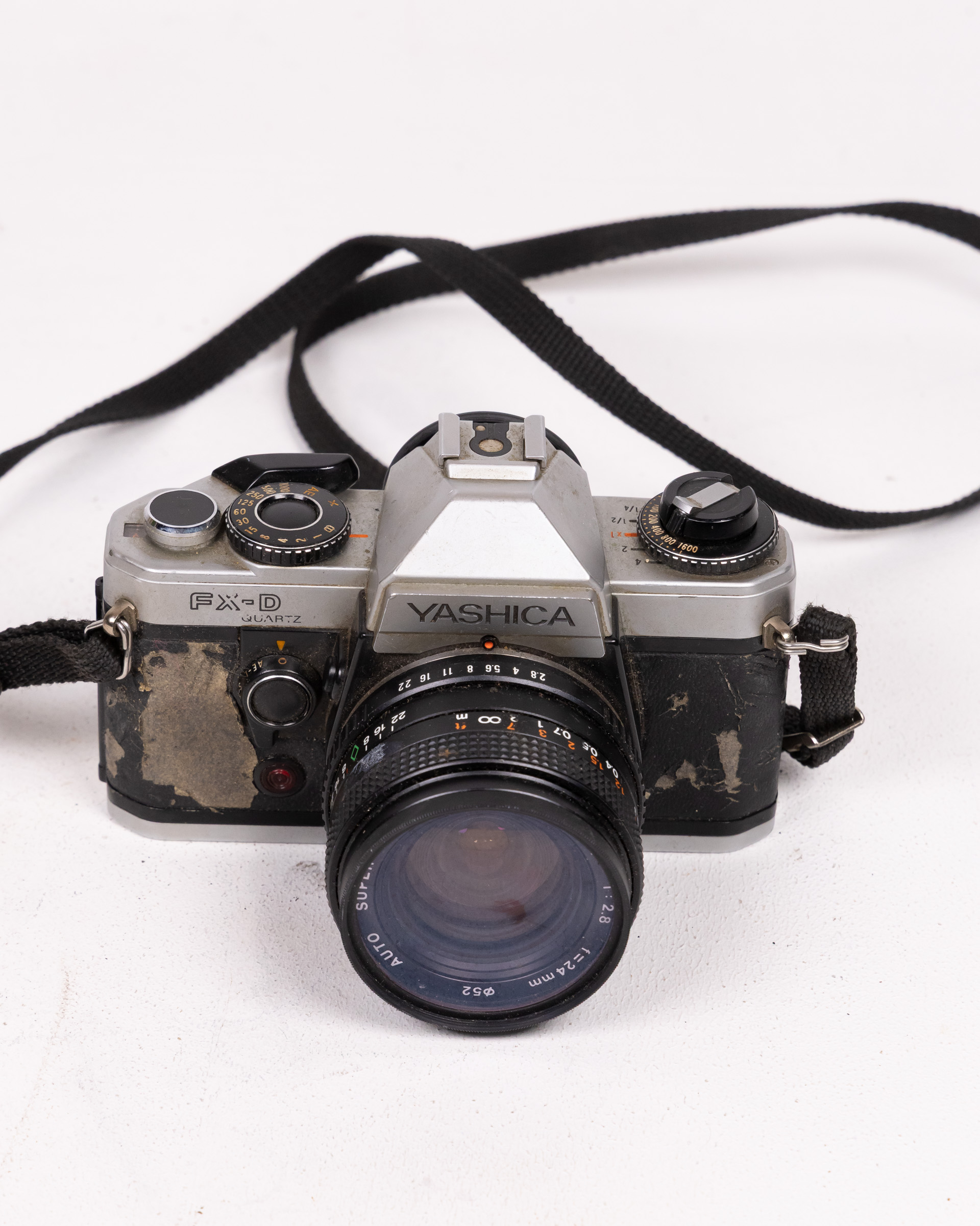 Vintage Yashica FX-D Quartz Film Camera with 24mm Lens - On The Square ...
