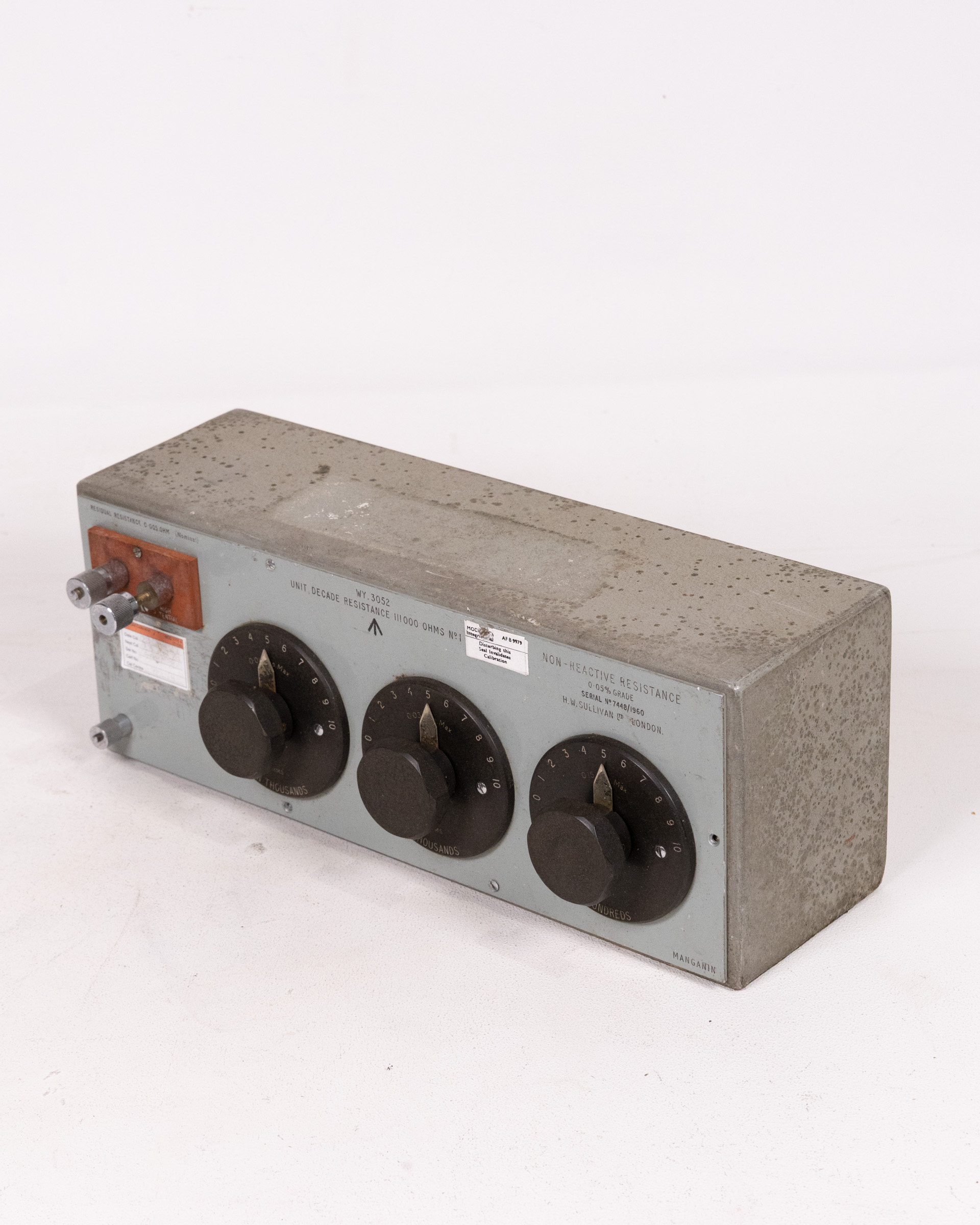 Vintage H.W. Sullivan Decade Resistance Box - On The Square Emporium