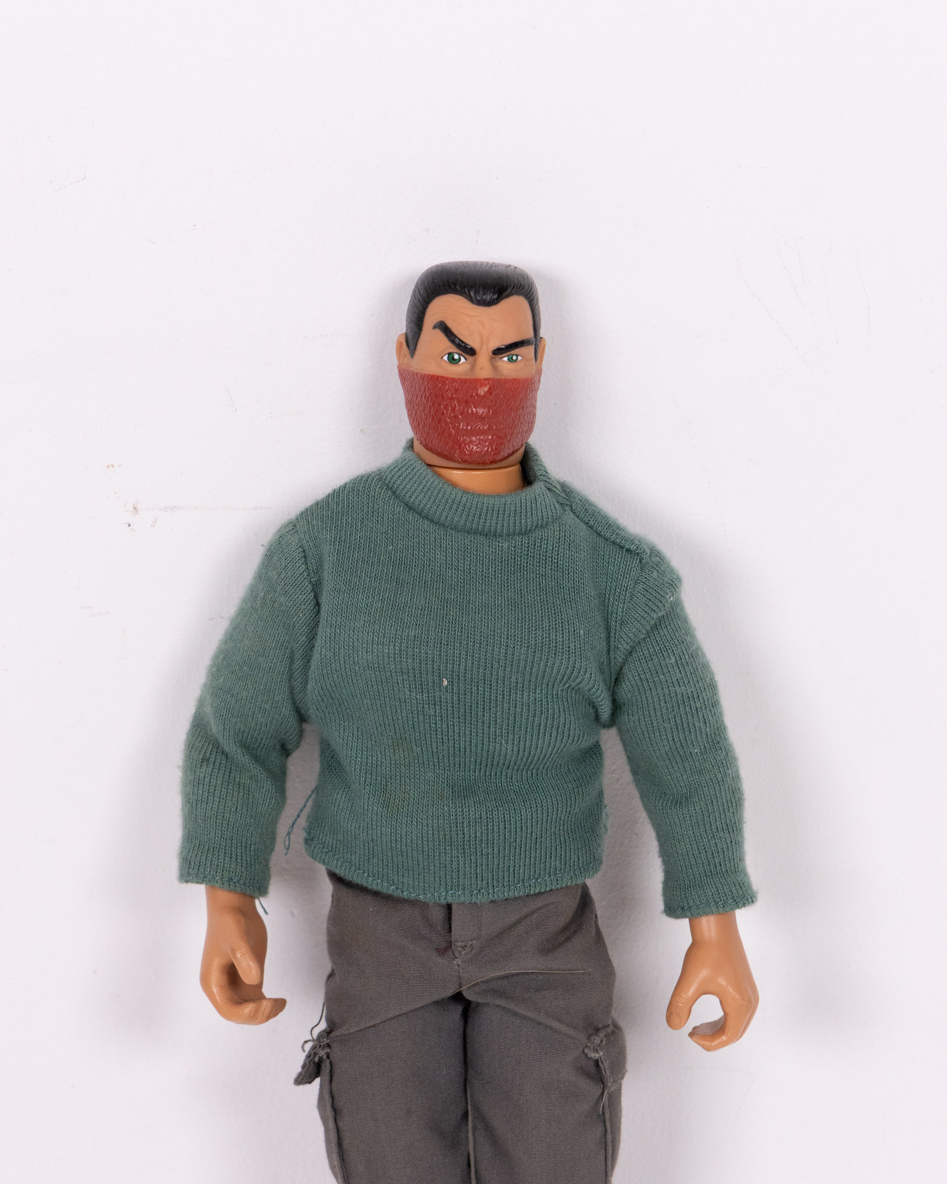 Vintage Action Man Doll with Red Mask - On The Square Emporium