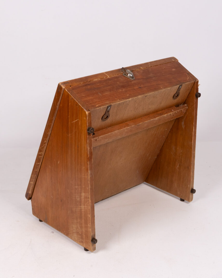 Vintage Wooden & Glass Shop Display Case - On The Square Emporium