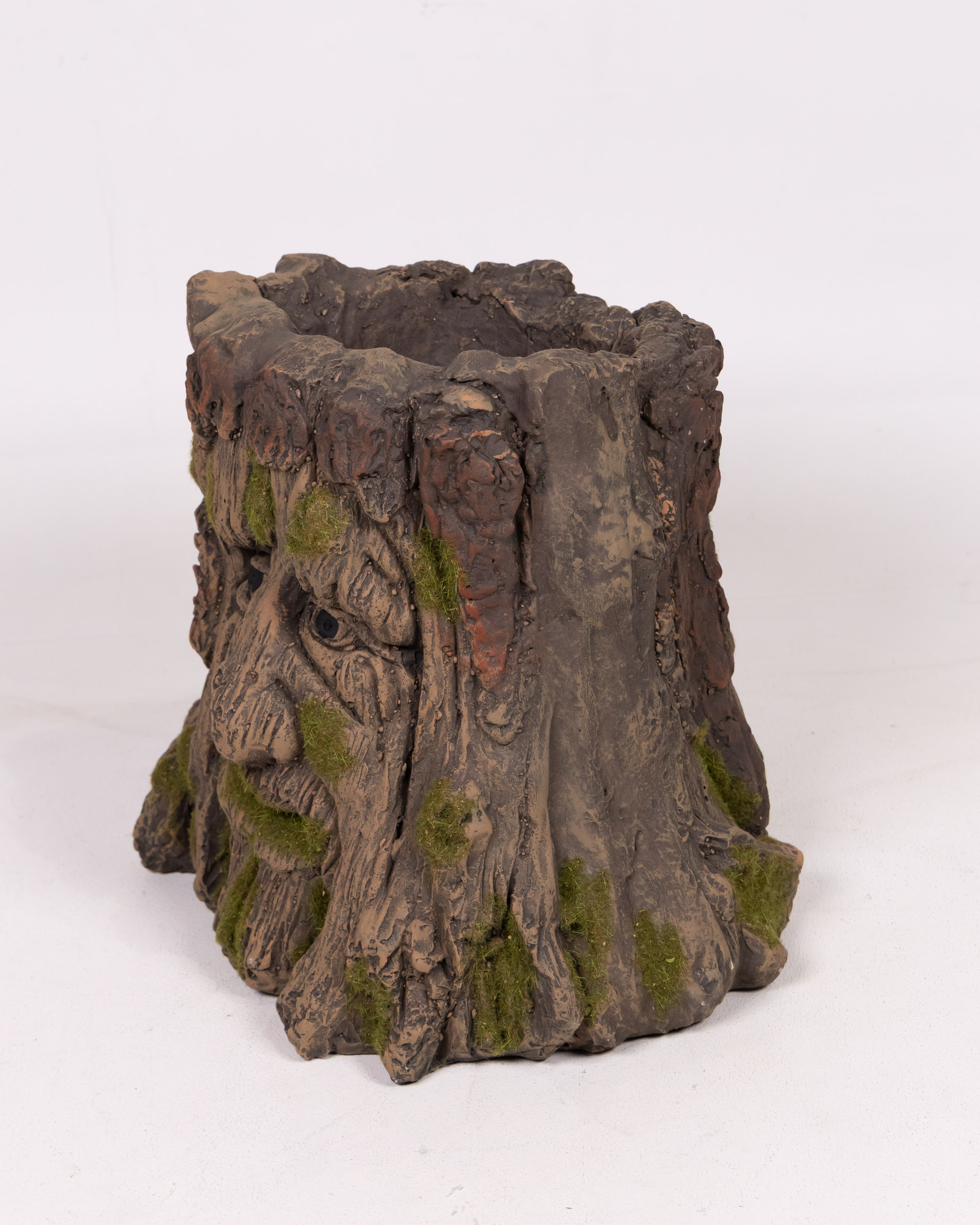 Green Man Tree Stump Garden Planter - On The Square Emporium
