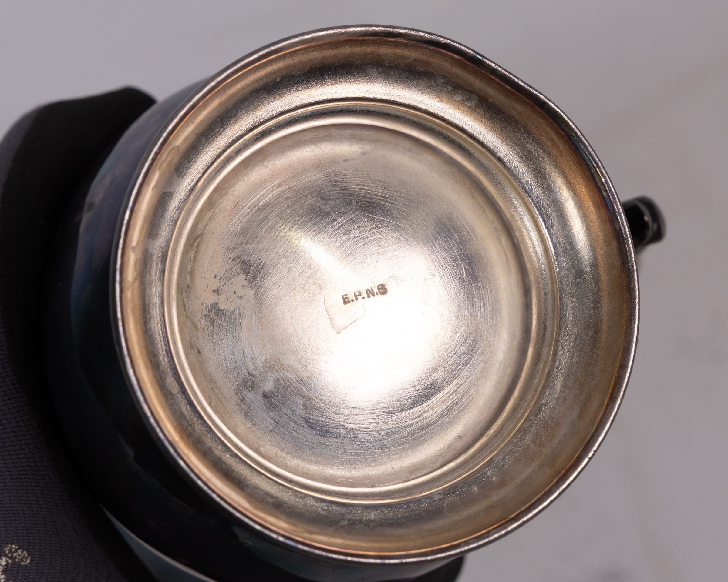1976 EPNS Silver Plated Engraved Tankard - On The Square Emporium