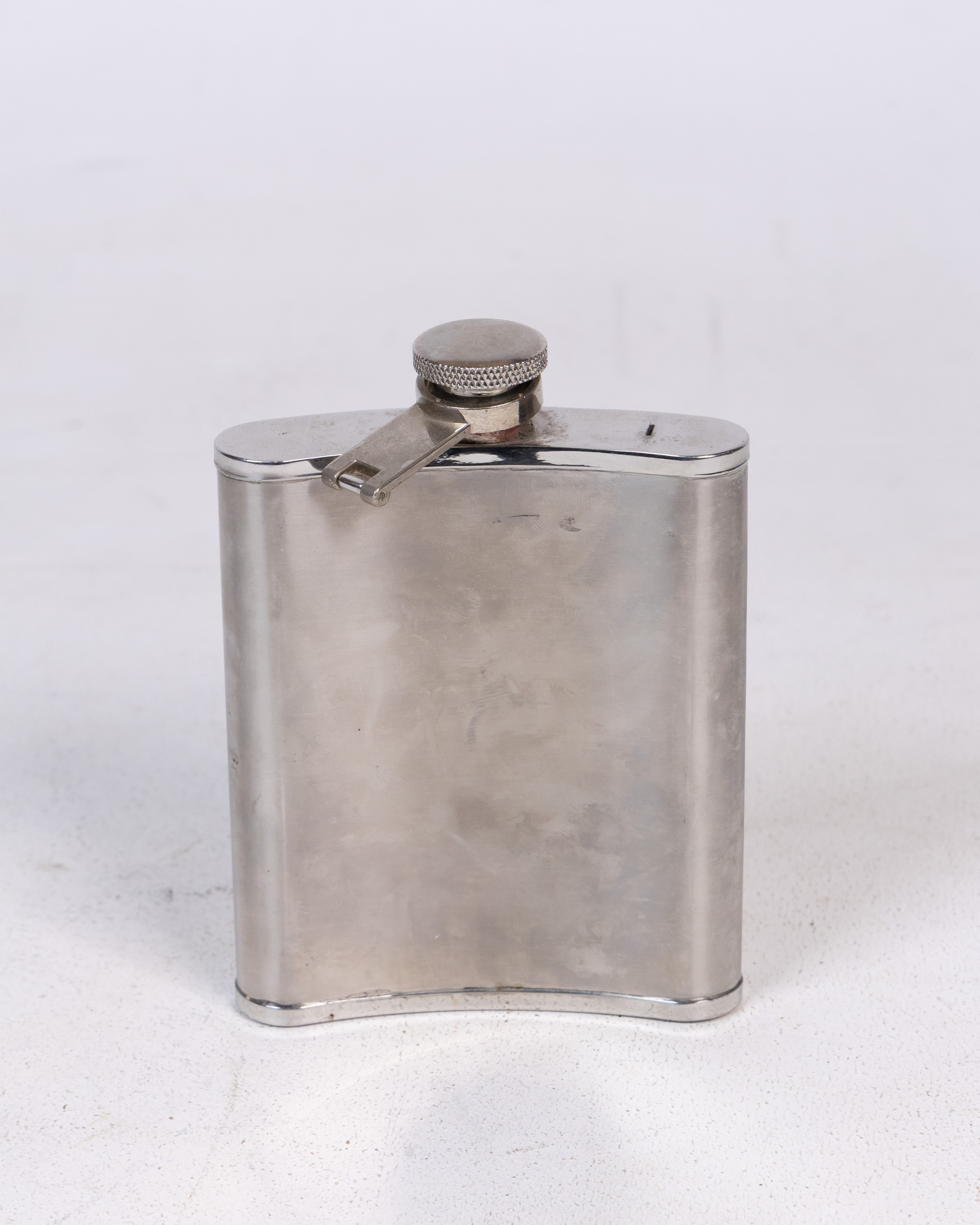 Stainless Steel 6oz Hip Flask - On The Square Emporium