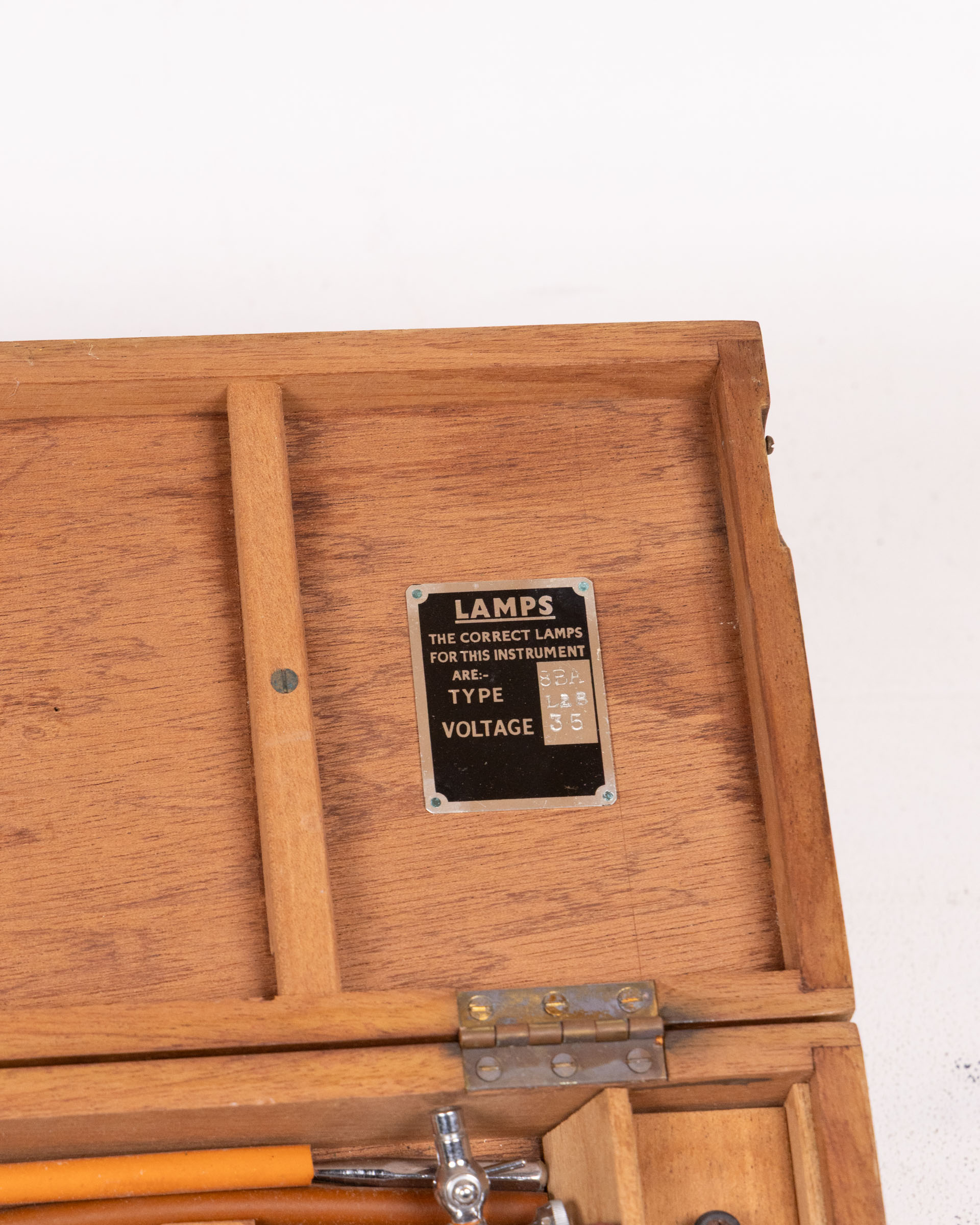 Vintage Medical Endoscope Instrument Set in Fitted Wooden Box - On The ...